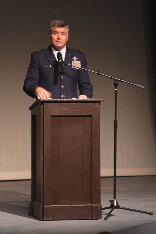 Air Force Commander Harris Big on Empowerment - GCU News