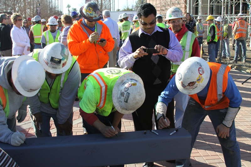 New CAS Building is Officially ‘Topped Out’ - GCU News