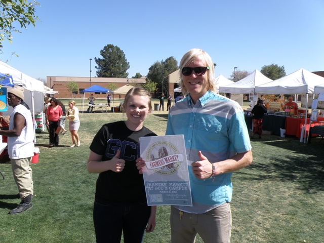 GCU's First Farmers' Market Draws Vendors to the Quad - GCU News