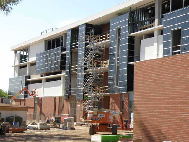 Campus Construction Update: CAS Building About 50 Percent Complete ...