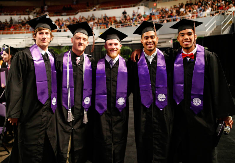 Slideshow: April 24 commencement, Veterans Coliseum - GCU News