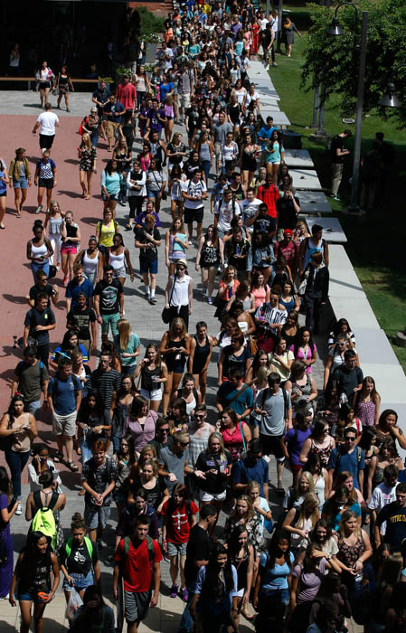 GCU community packs the rafters for first Chapel - GCU News