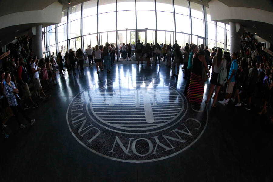 GCU community packs the rafters for first Chapel - GCU News