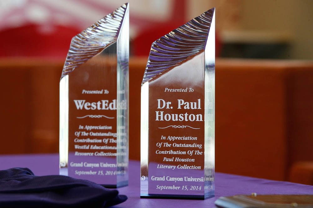Dedication of the Paul Houston Literary Collection - GCU News