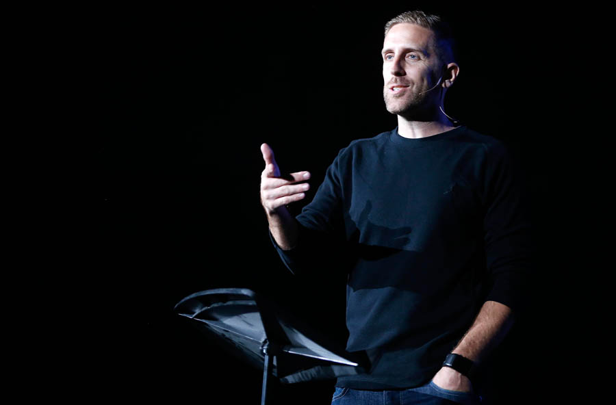 Bury your fears, shine your talents: Chapel with Jon Demeter - GCU News