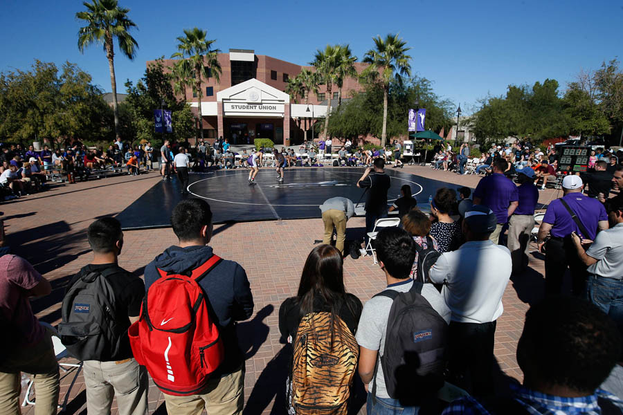 Outdoor wrestling at GCU - GCU News