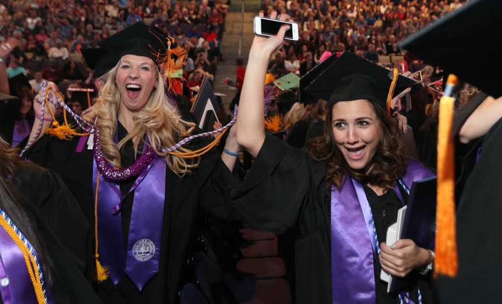 Winter commencement warms the hearts of graduates and guests - GCU News
