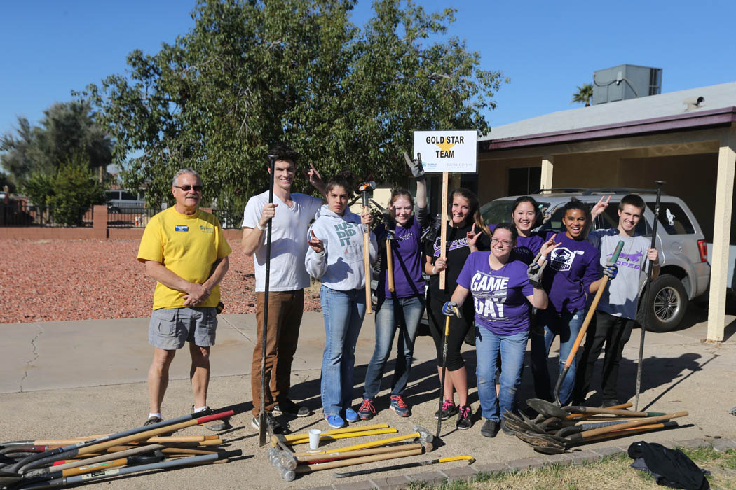 GCU's project with Habitat for Humanity gets off to big start - GCU News
