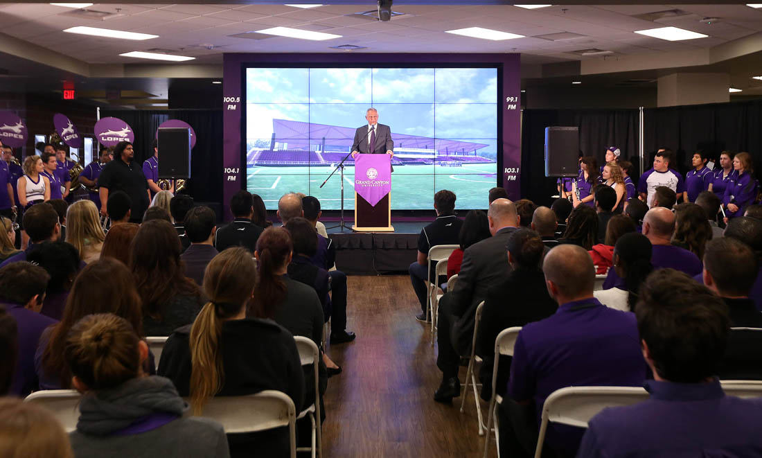 GCU names new men's soccer coach, unveils stadium plans - GCU News