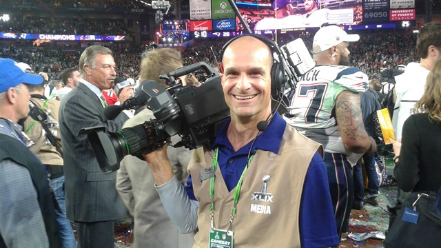 GCU's Todd Schoenberger at the Super Bowl - GCU News
