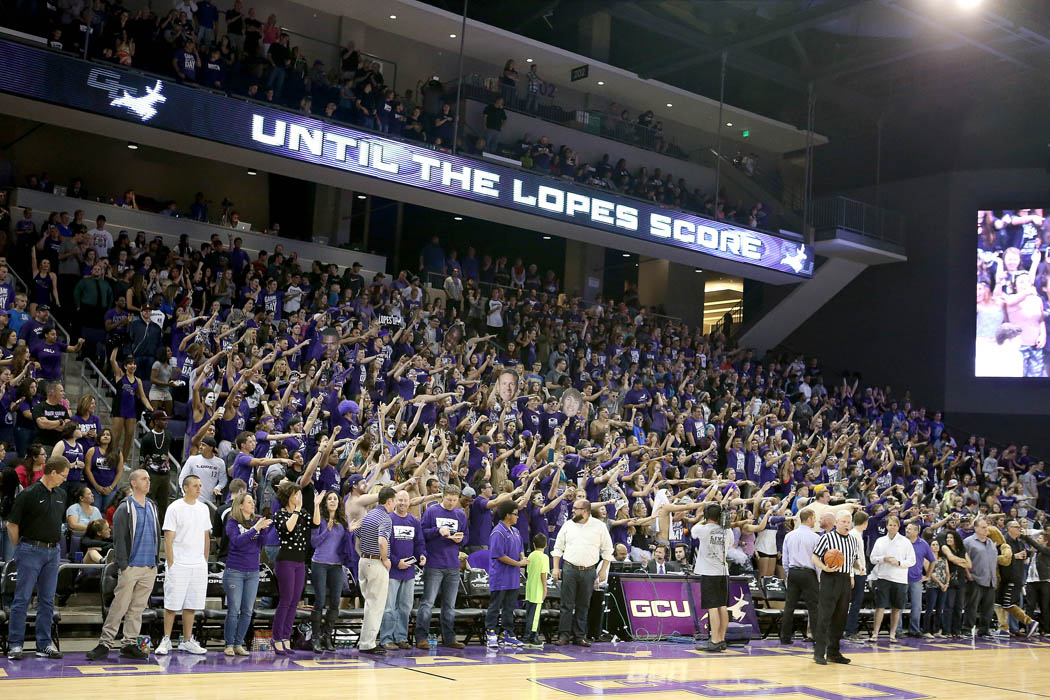 GCU celebrates online community at reception, game - GCU News