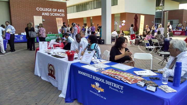 Lopes Leap to Teach links students with schools aiming to hire - GCU News