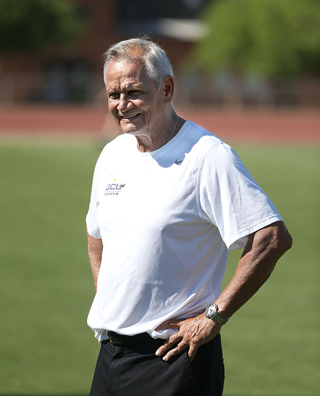 Goal-oriented: Hyndman kicks off exciting era in GCU soccer - GCU News