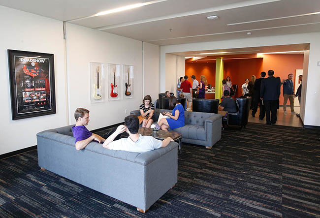 New recording studio features room(s) with a view - GCU News