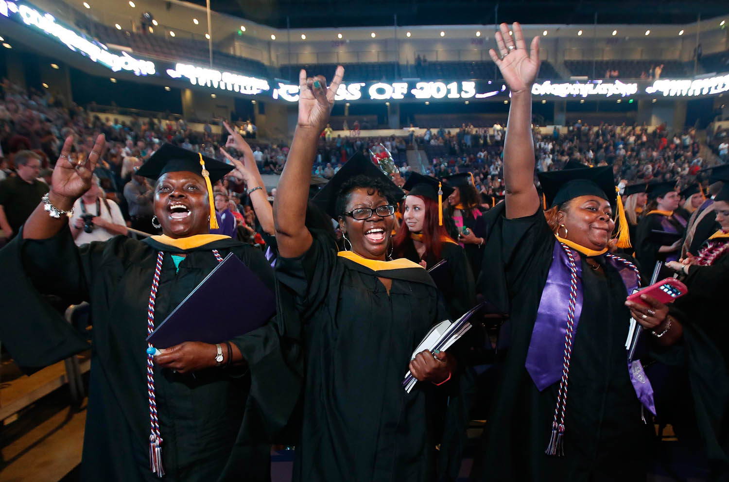 GCU Arena hosts four fall commencement ceremonies for Class of 2015 ...
