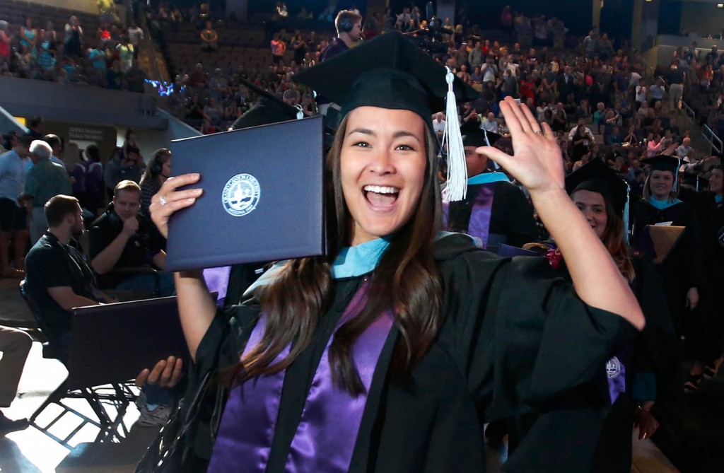 GCU Arena hosts four fall commencement ceremonies for Class of 2015 ...