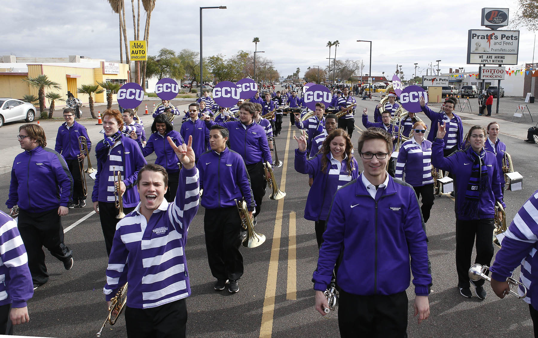 GCU is well-represented in Glendale Hometown Christmas Parade - GCU News