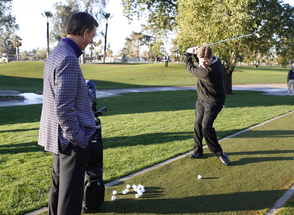 Weather cooperates for GCU Golf Course grand opening - GCU News
