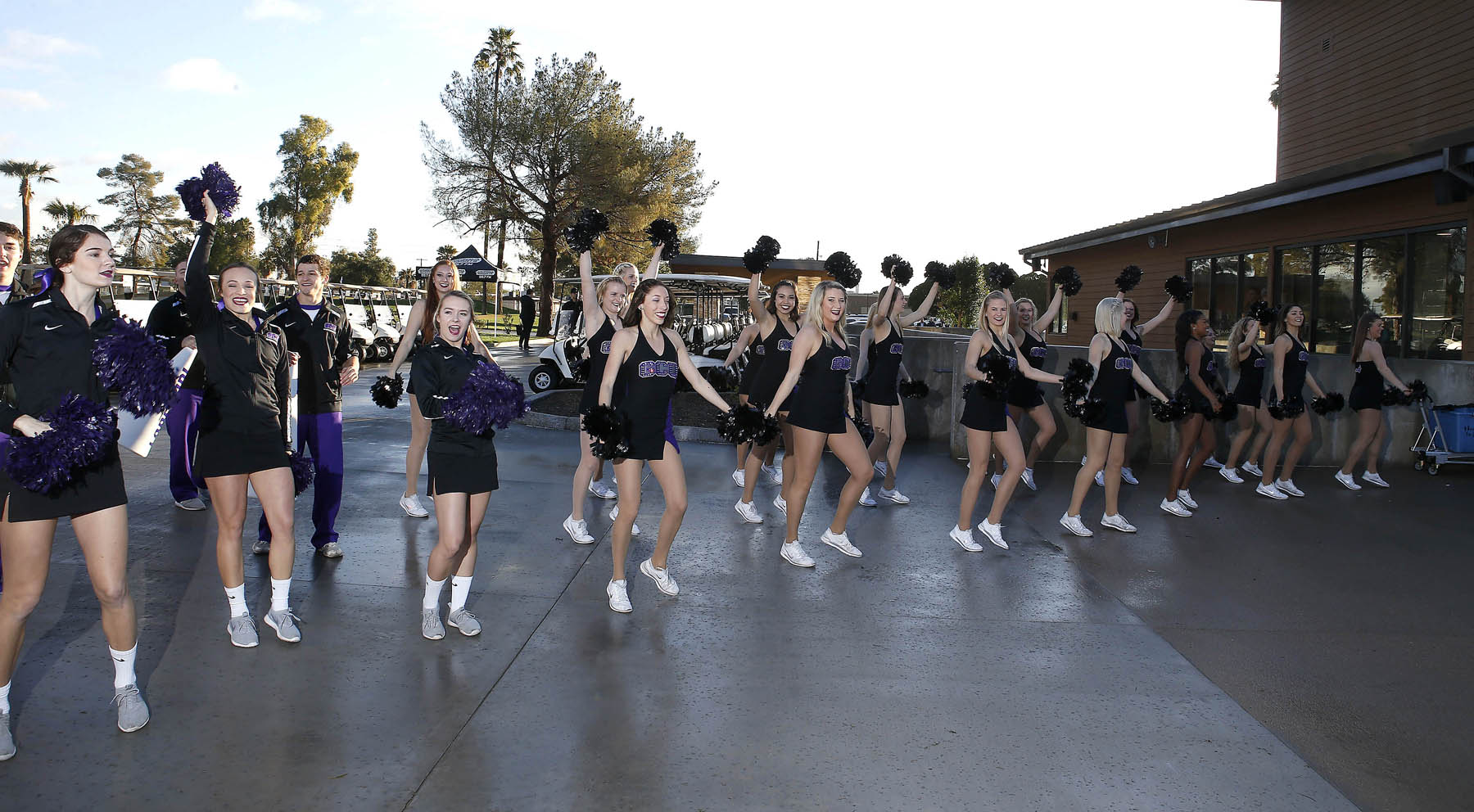 Weather cooperates for GCU Golf Course grand opening - GCU News