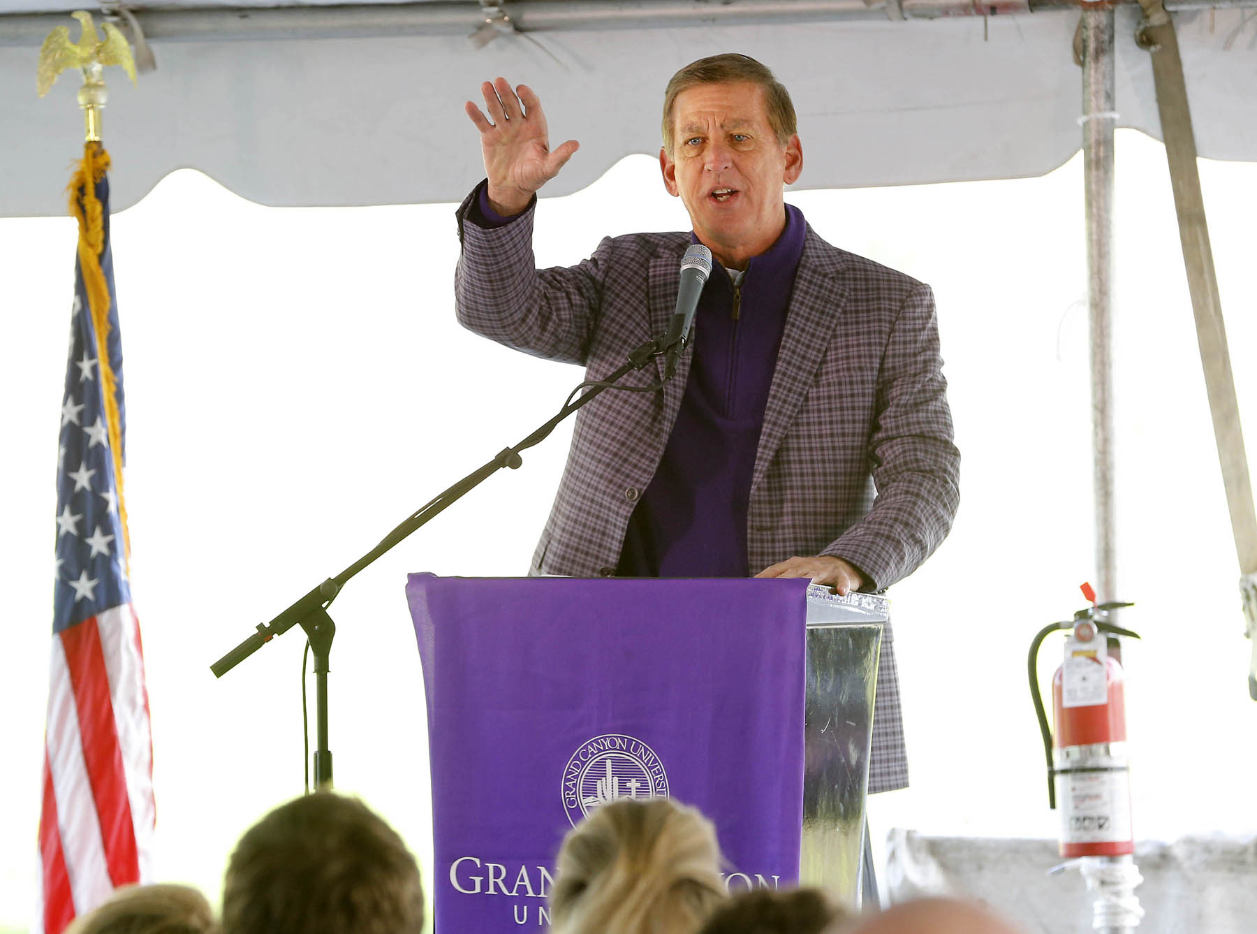 Weather cooperates for GCU Golf Course grand opening - GCU News