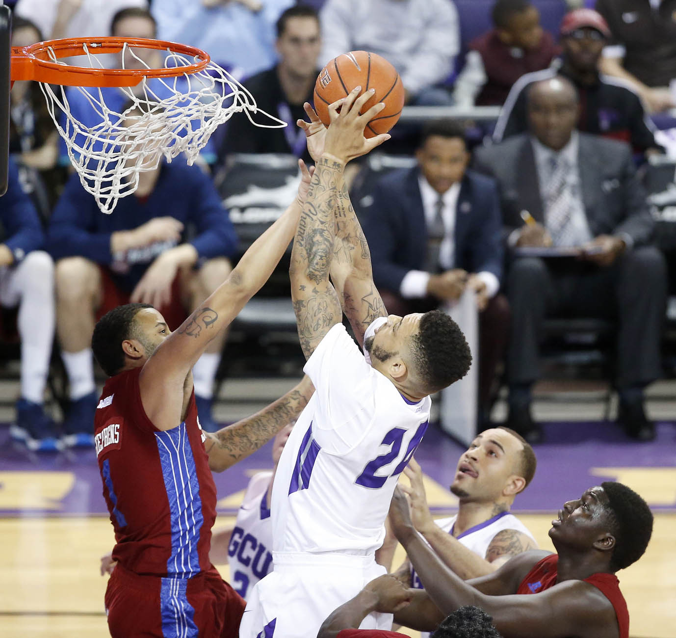 GCU wins first Division I postseason tournament game - GCU News