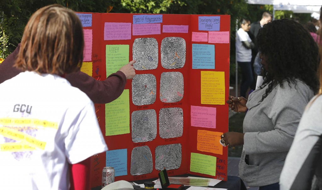 High school students flock to GCU for Forensic Science Day - GCU News