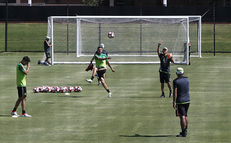 Mexico national soccer team practices at GCU - GCU News