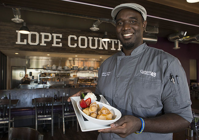 He's a student and pastry chef, all rolled into one - GCU News