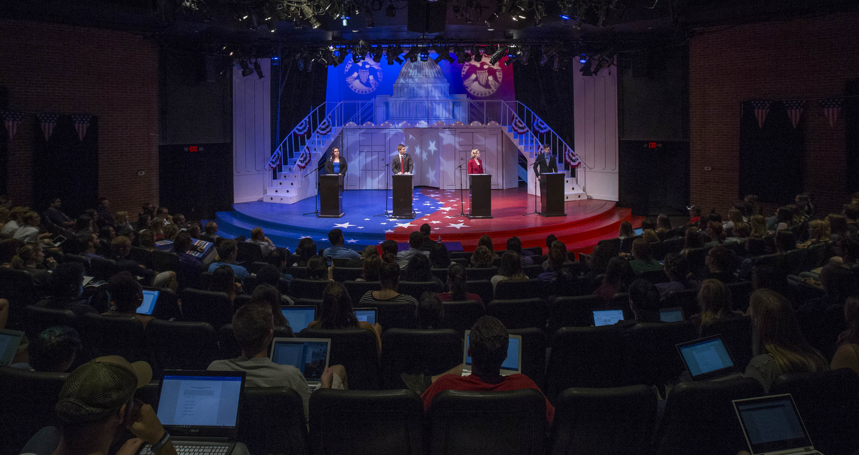 Slideshow: GCU students stage polite debate - GCU News