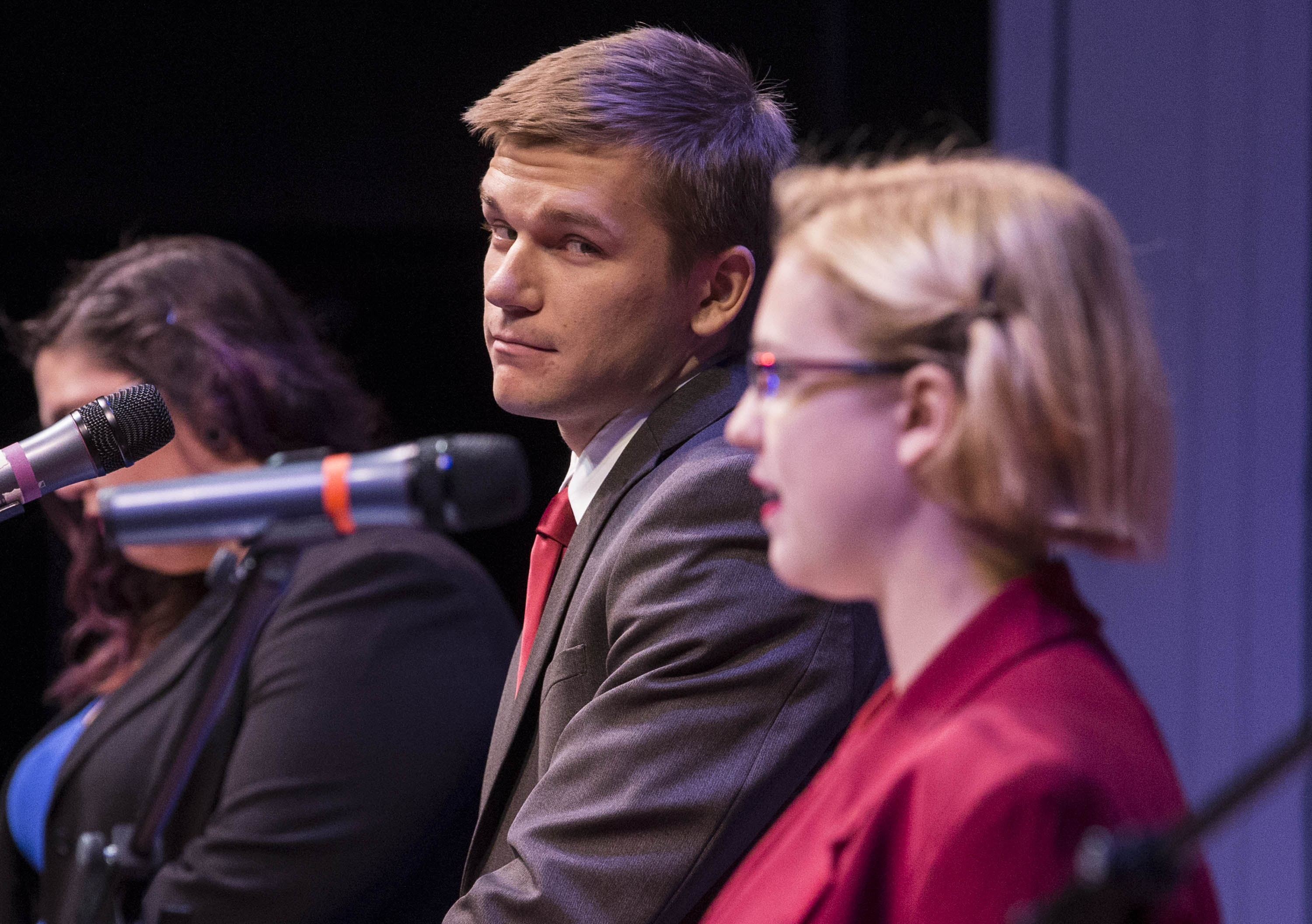 Slideshow: GCU students stage polite debate - GCU News