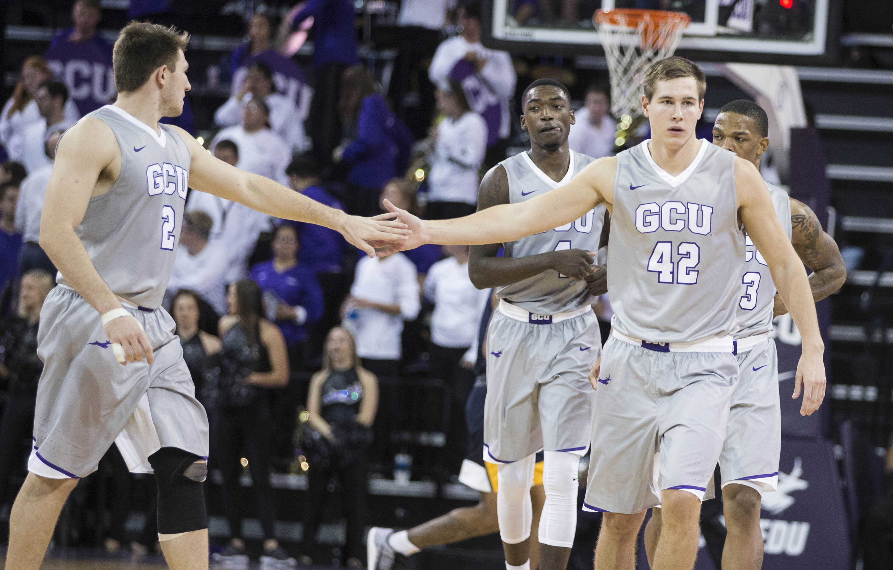 Slideshow: Men's basketball vs. Coppin State - GCU News