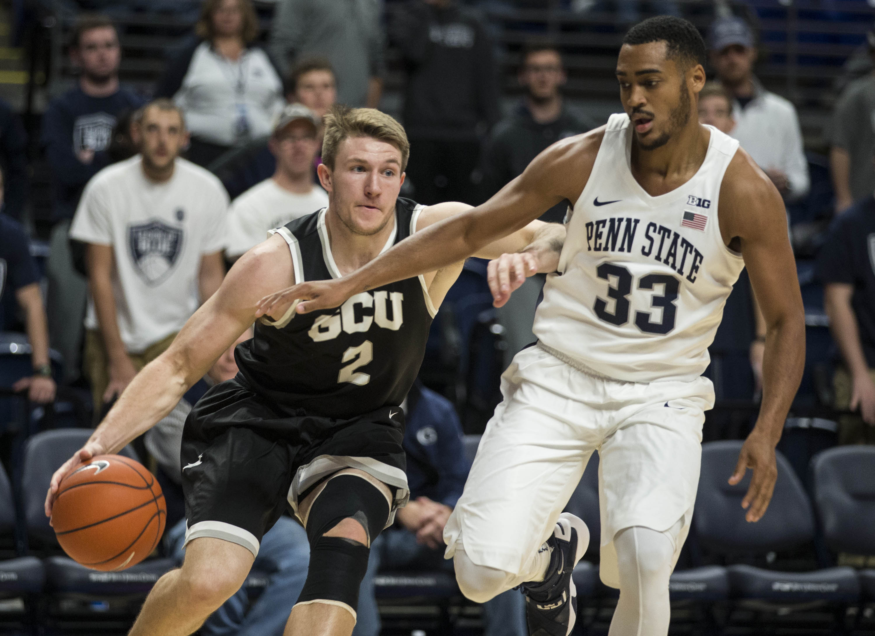 Slideshow: Men's basketball at Penn State - GCU News