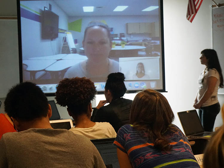 Telepresence gives students new view of teaching - GCU News