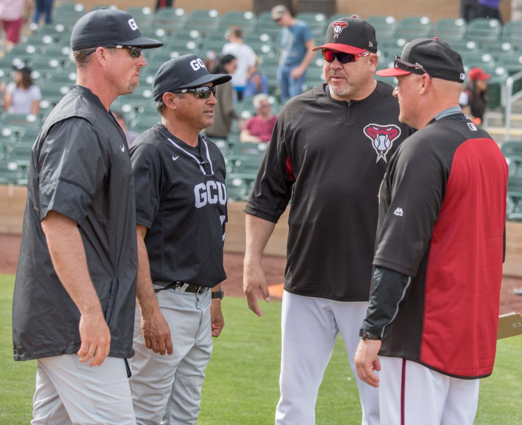 Slideshow: GCU baseball vs. Arizona Diamondbacks - GCU News