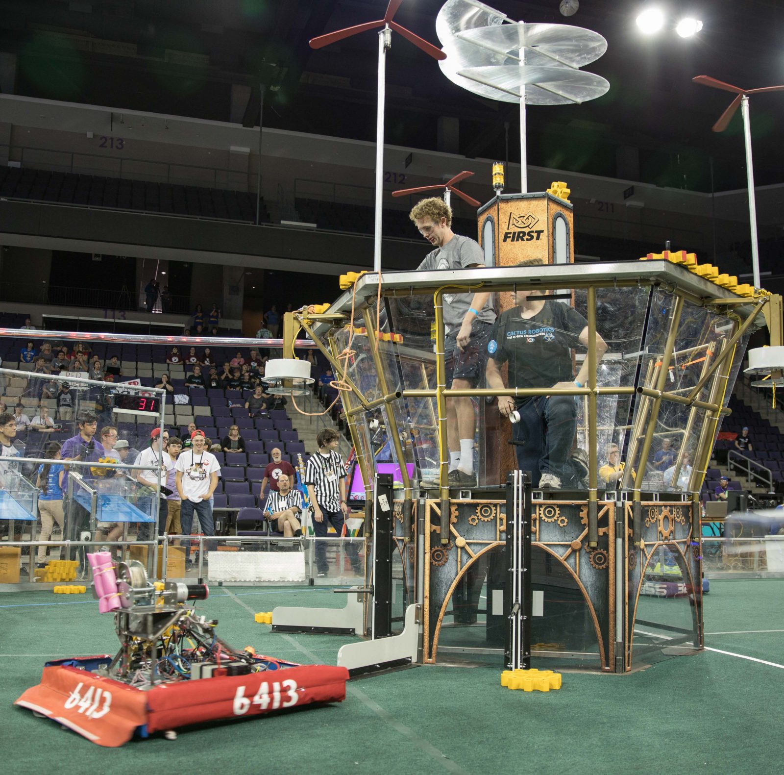 Slideshow: FIRST Robotics Competition - GCU News