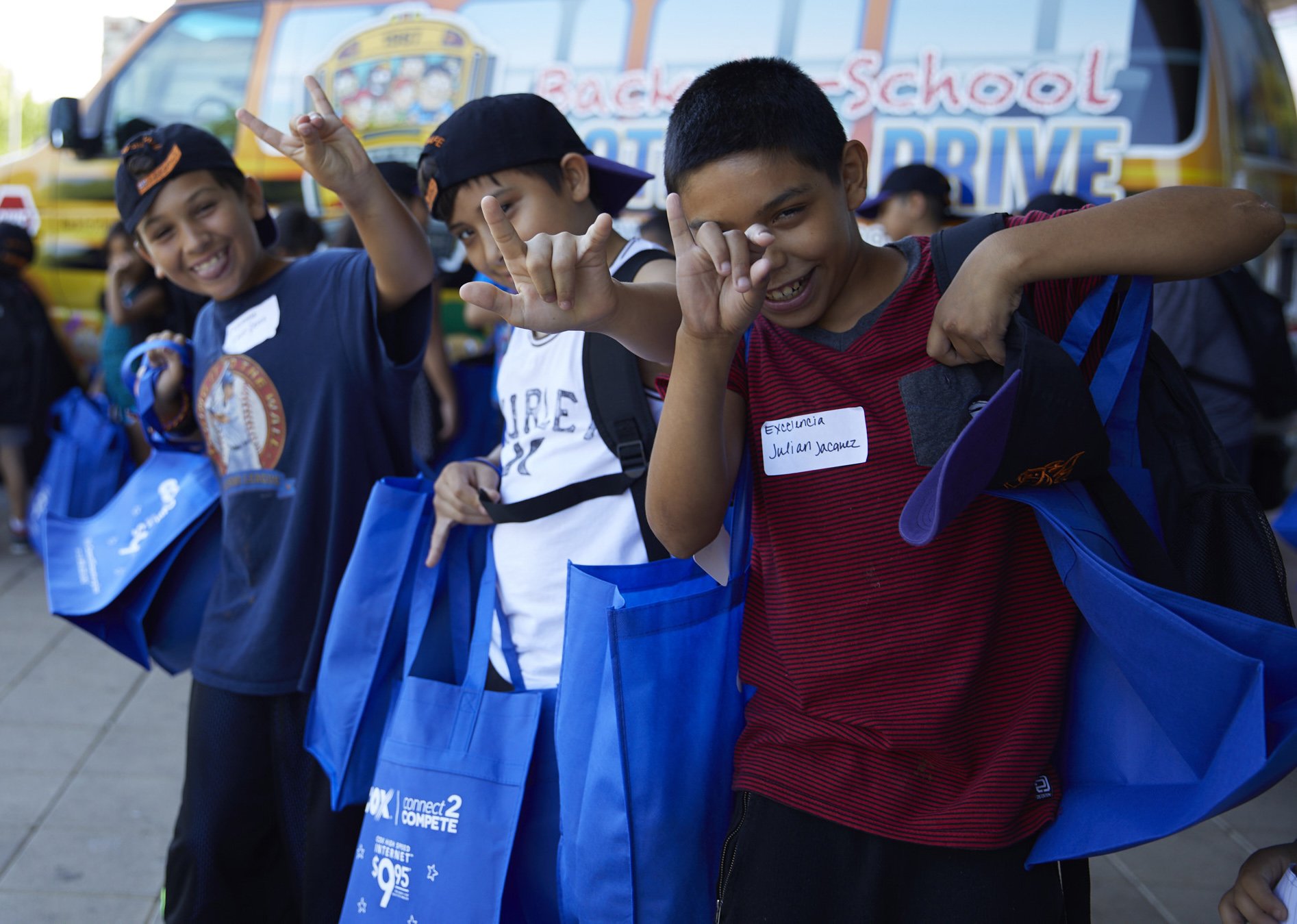 Slideshow: GCU Day at Back to School Clothing Drive - GCU News