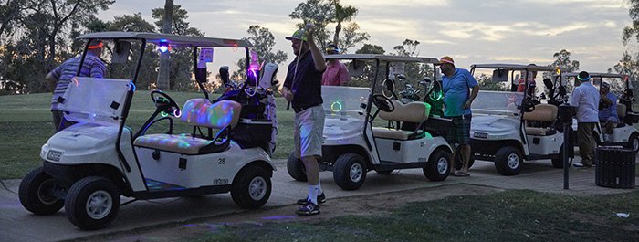 Slideshow: Glow Golf tournament at GCU course - GCU News