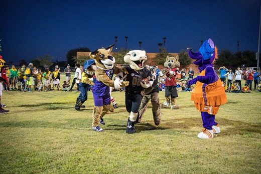 GCU Spirit Teams Attend Birthday Bash - GCU News