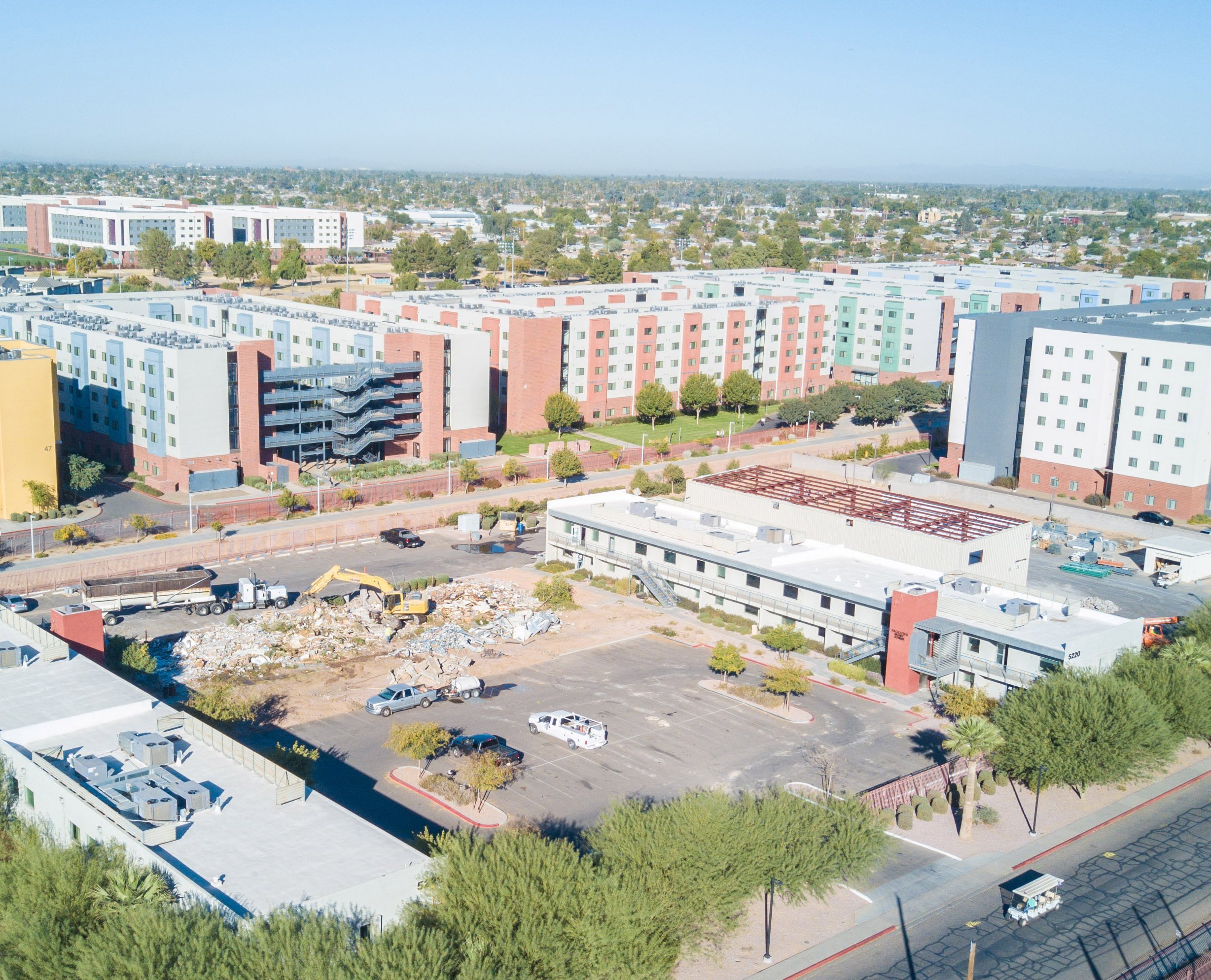 Making way for new CCOB building - GCU News