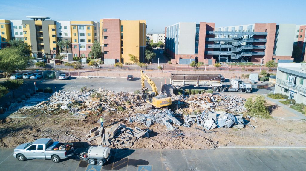 Making way for new CCOB building - GCU News