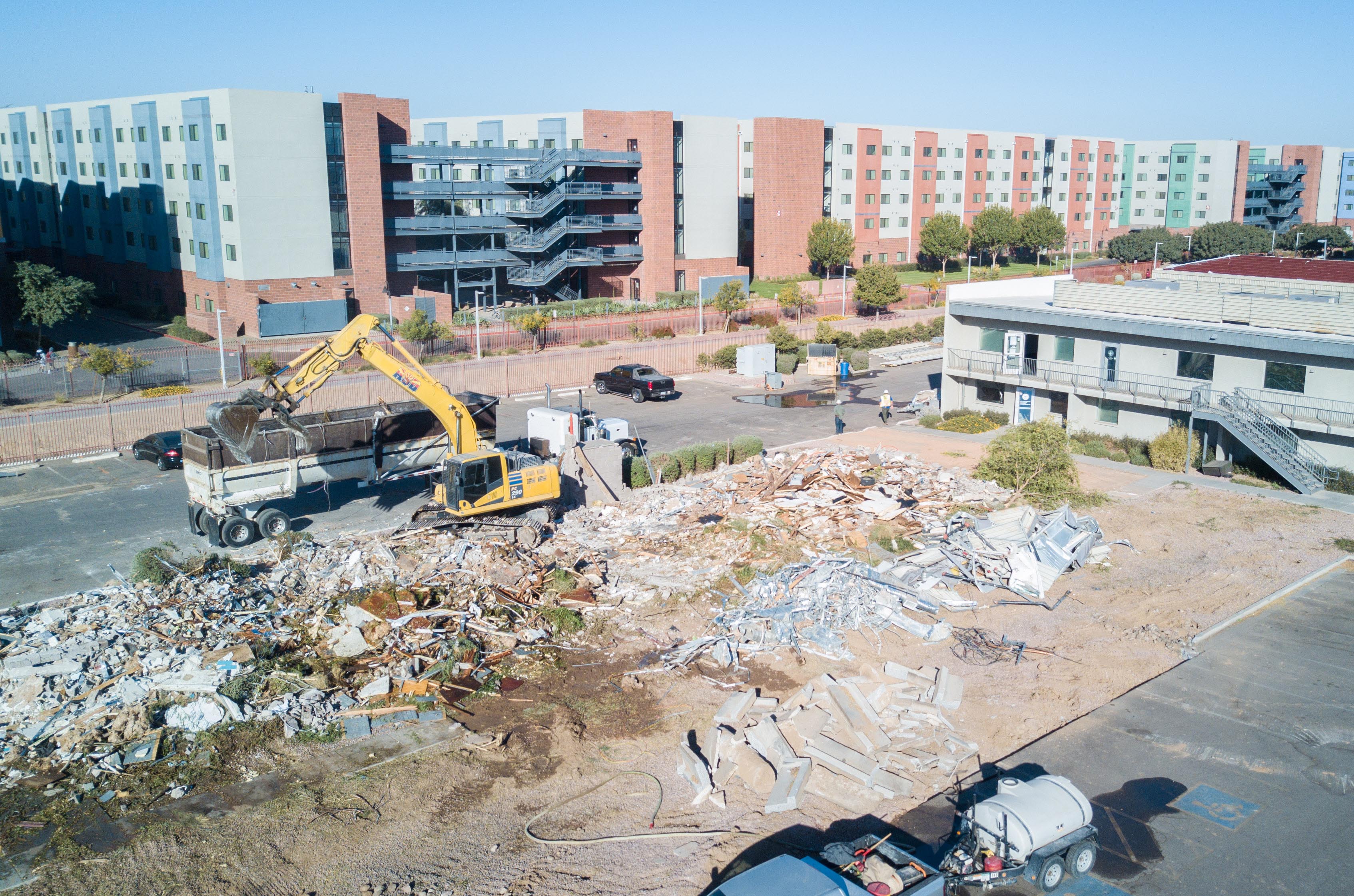 Making way for new CCOB building - GCU News