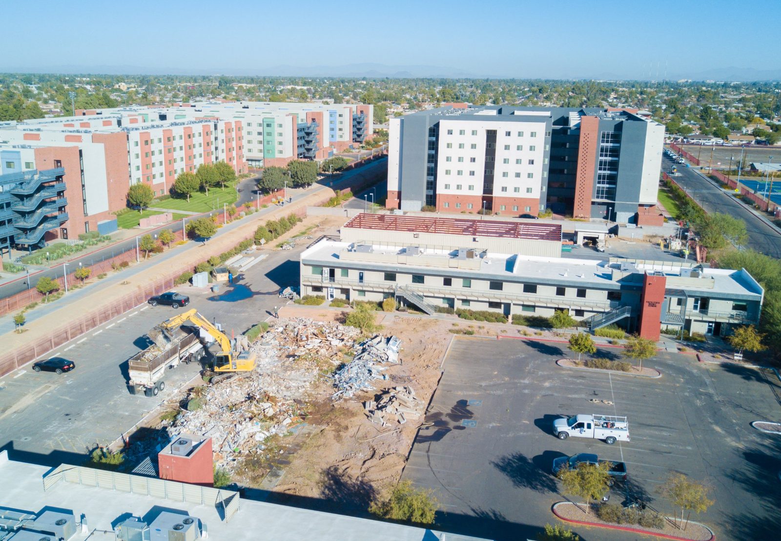 Making way for new CCOB building - GCU News