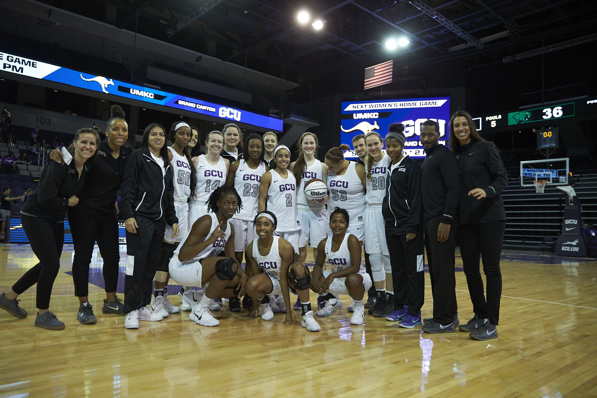 Slideshow: Women's basketball vs. Chicago State - GCU News