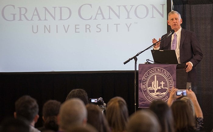 Grand Canyon University submits application to return to non-profit ...