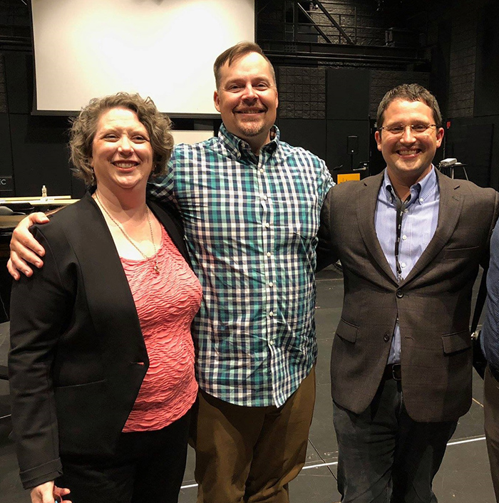 Velarde hits high note at workshop - GCU News