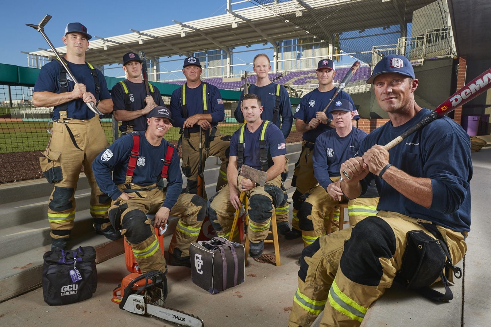 It's clubhouse to firehouse for former GCU players - GCU News