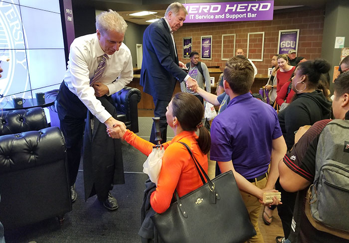 Colangelo reminisces: Diamondbacks vs. Scorpions - GCU News