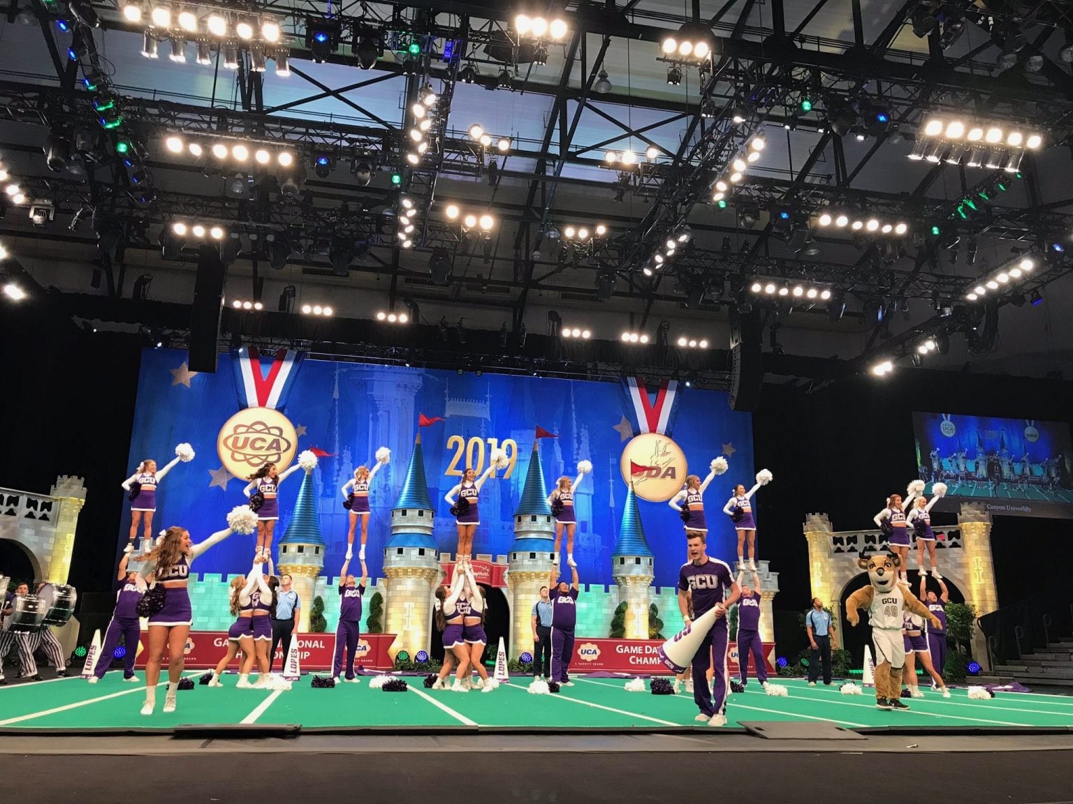 Cheer team finishes runner-up at nationals - GCU News