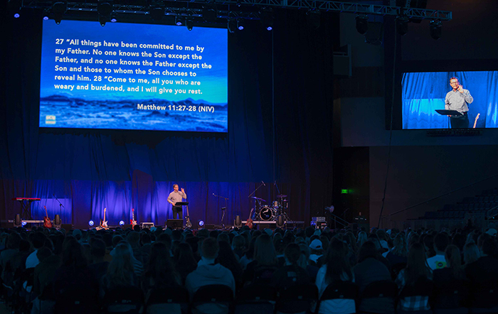 Griffin's catchy Chapel talk goes big on 'Smalls' - GCU News