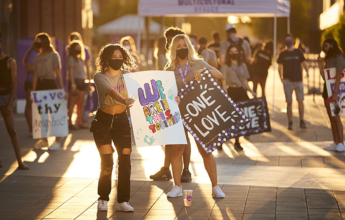 Awareness Walk: 'One voice, one message, one love' - GCU News